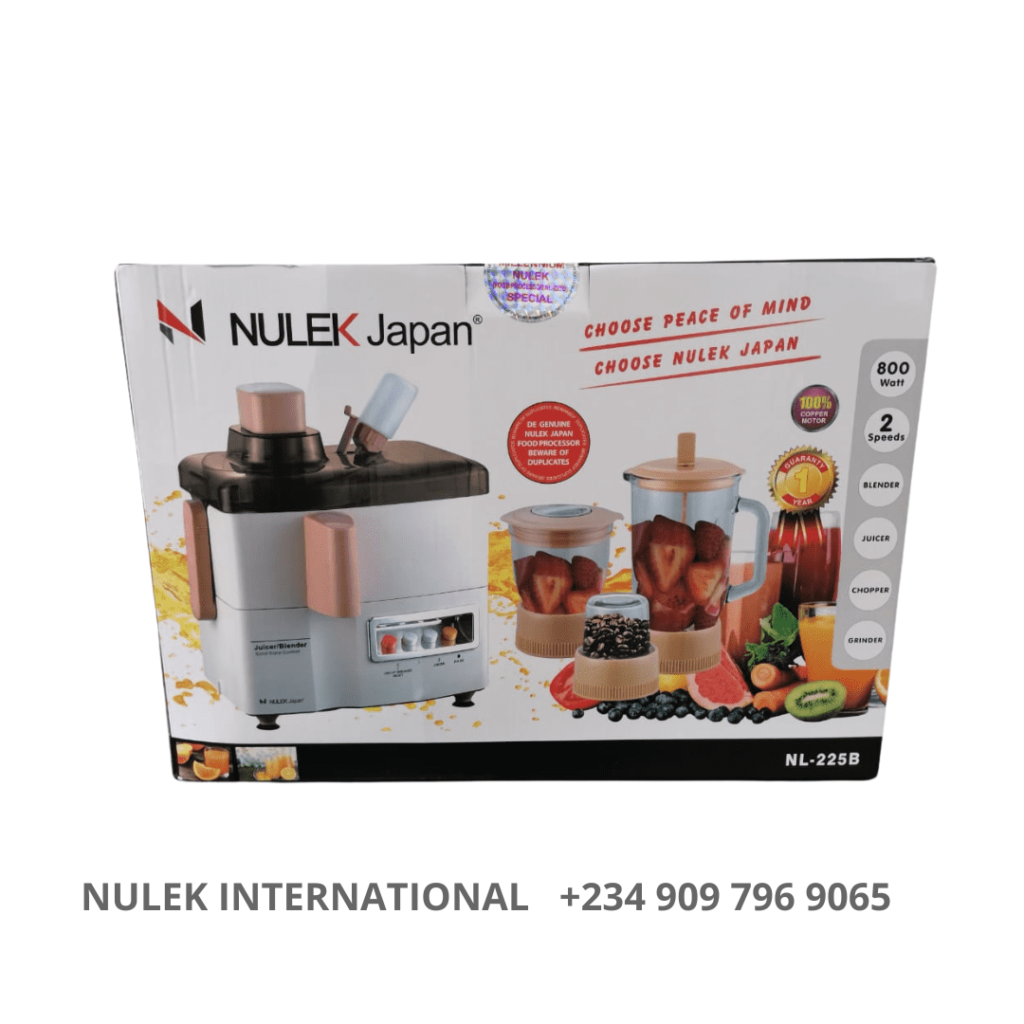 Nulek 4 in 1 Food Processor – Nulek International